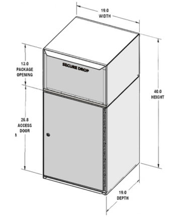 Collection Vault DVCS0023 - dVault.com | Extra Large Parcel Dropbox ...