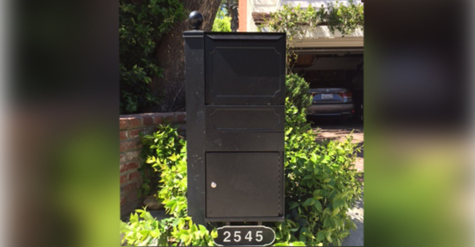 Parcel Protector Vault - dVault.com | Column or Post Mount | dVault.com ...